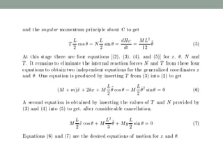 MATLAB Modeling of a Pendulum on Elastic Support.pptx