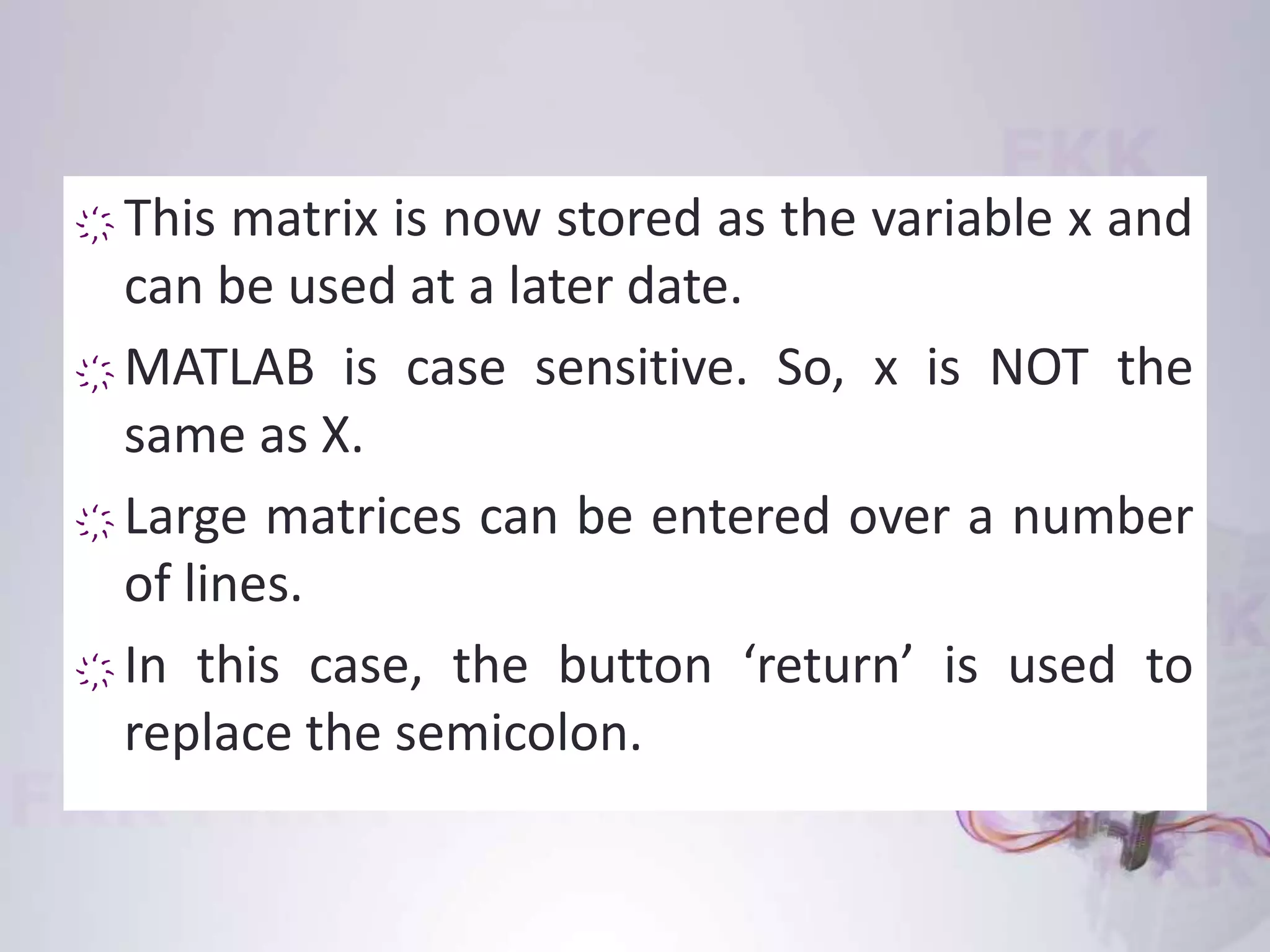 Matlab Tutorial | PPT