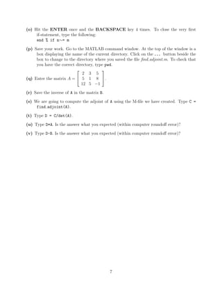 Matlab practice | PDF | Programming Languages | Computing