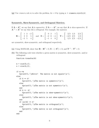 Matlab practice | PDF | Programming Languages | Computing