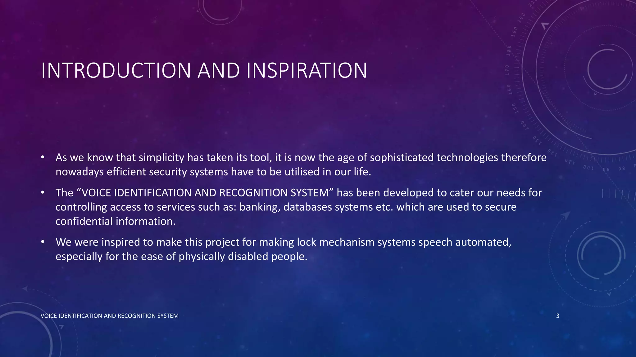 Voice Identification And Recognition System Matlab Ppt 8596