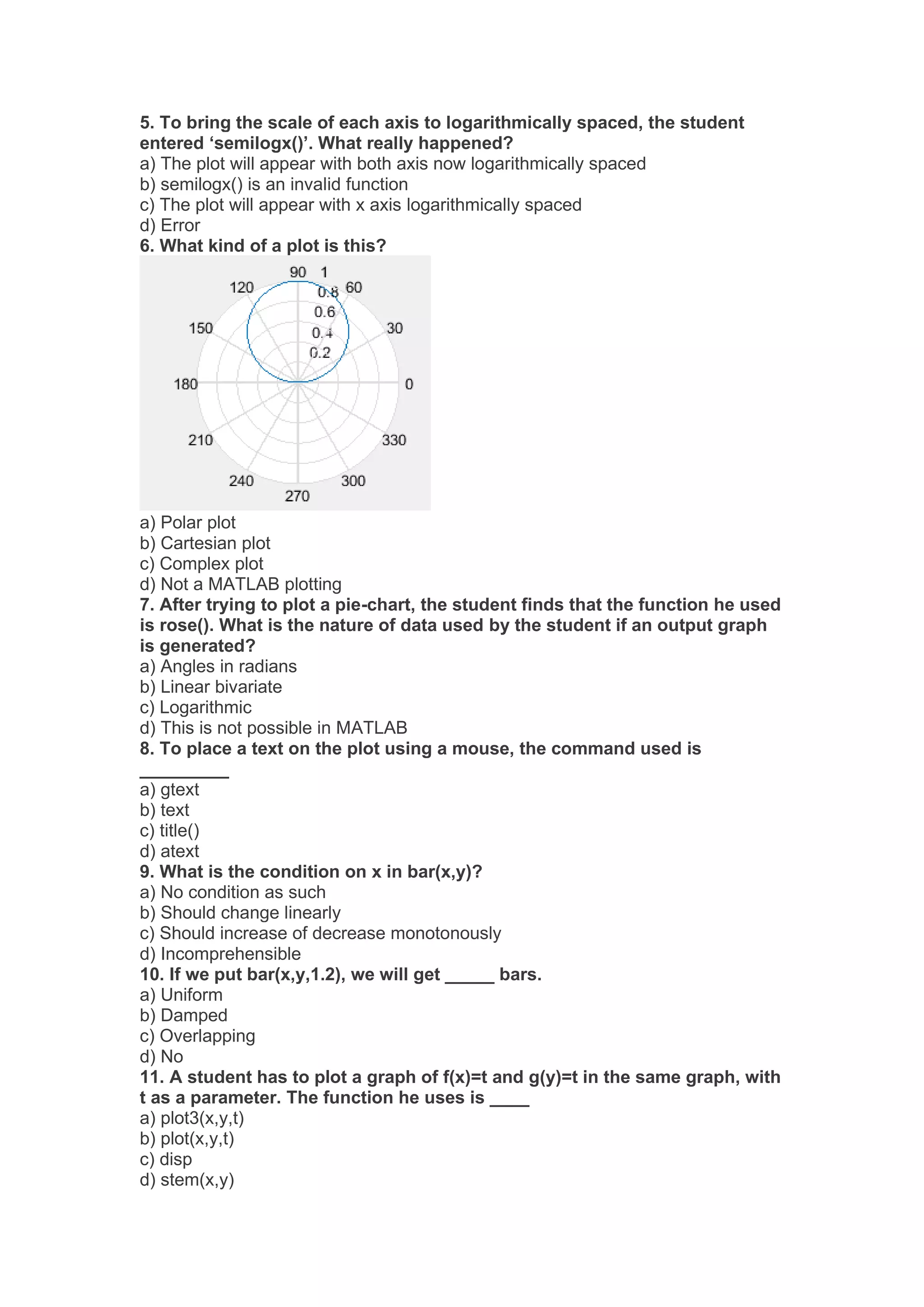 MATLAB Questions and Answers.pdf