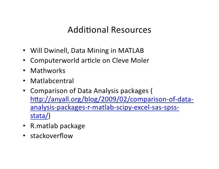 Matlab/R Dictionary