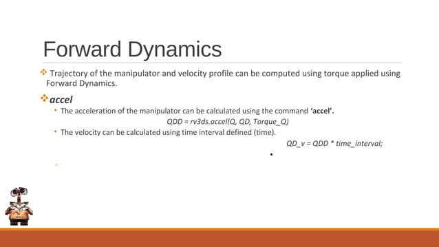 Matlab Robotics Toolbox Odp Programming Languages Computing