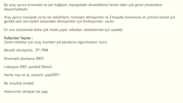 Matlab roboti̇cs toolbox | POTX
