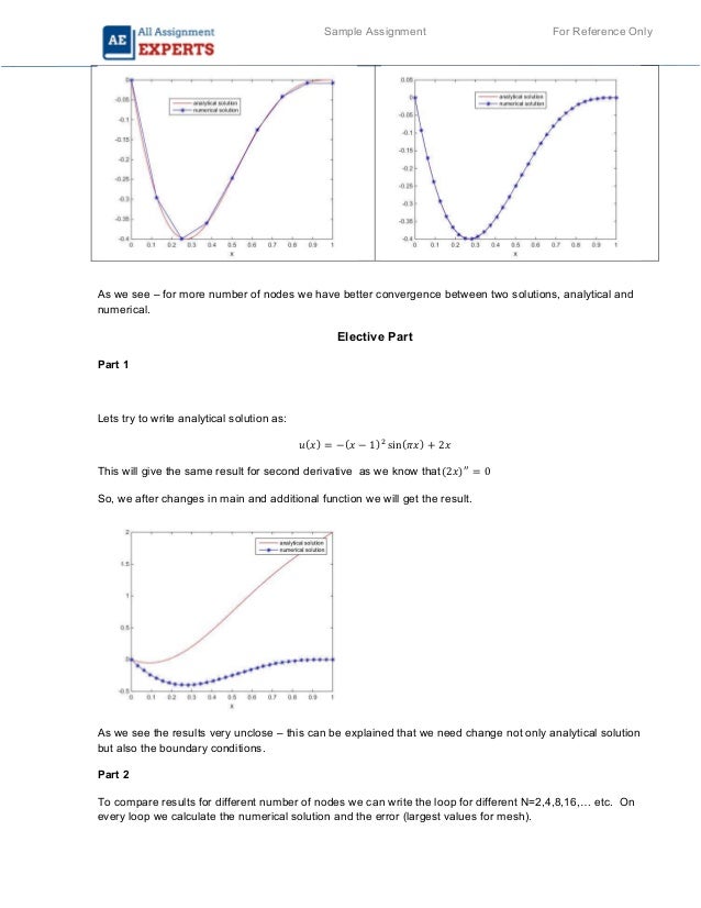 Matlab Sample Assignment Solution