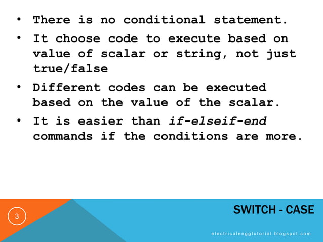 MATLAB Programming - Loop Control Part 2 | PPTX