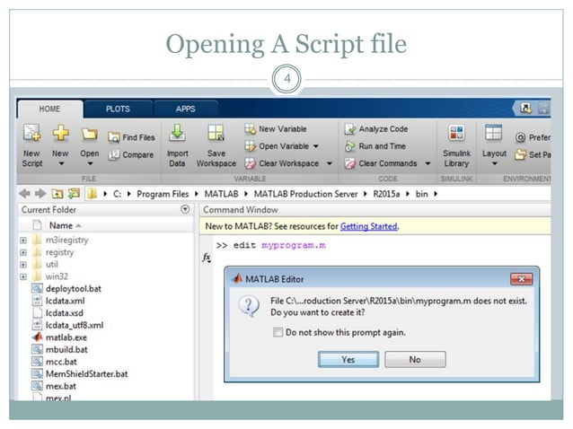 Introduction to Matlab Scripts | PPT