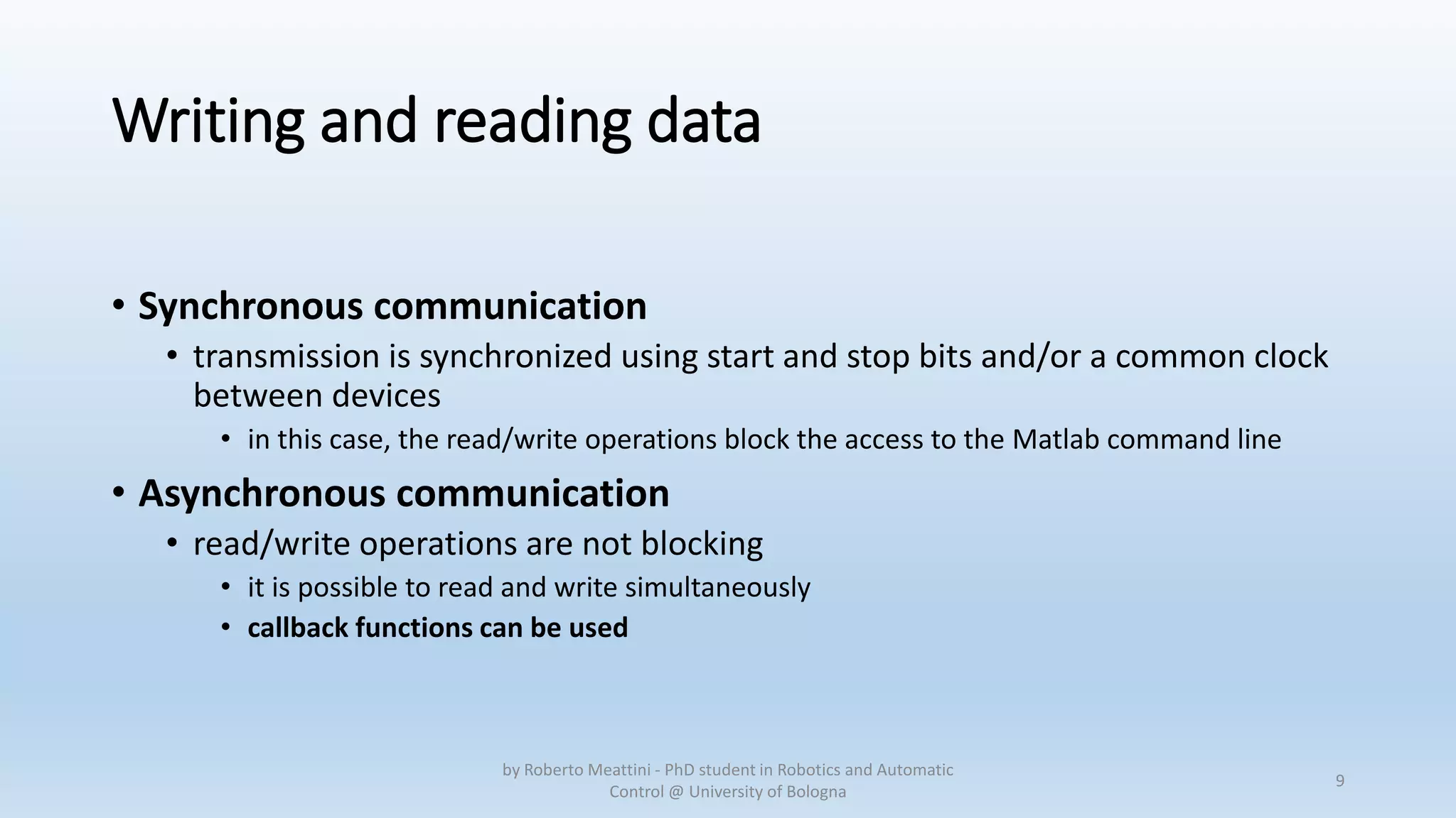 Matlab Serial Port | PDF