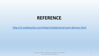 Matlab Serial Port | PDF