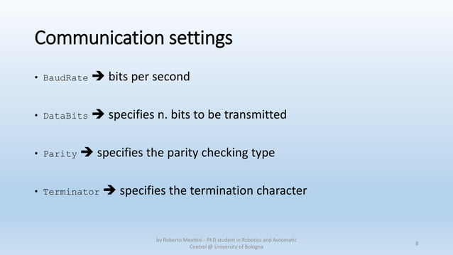 Matlab Serial Port | PPT