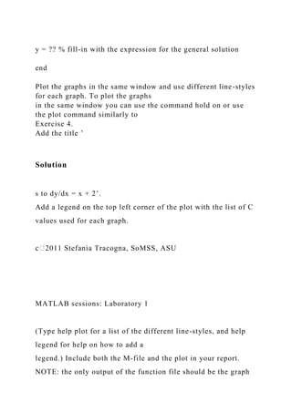 MATLAB sessions Laboratory 1MAT 275 Laboratory 1Introdu.docx ...