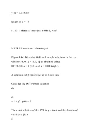 MATLAB sessions Laboratory 4MAT 275 Laboratory 4MATLAB .docx