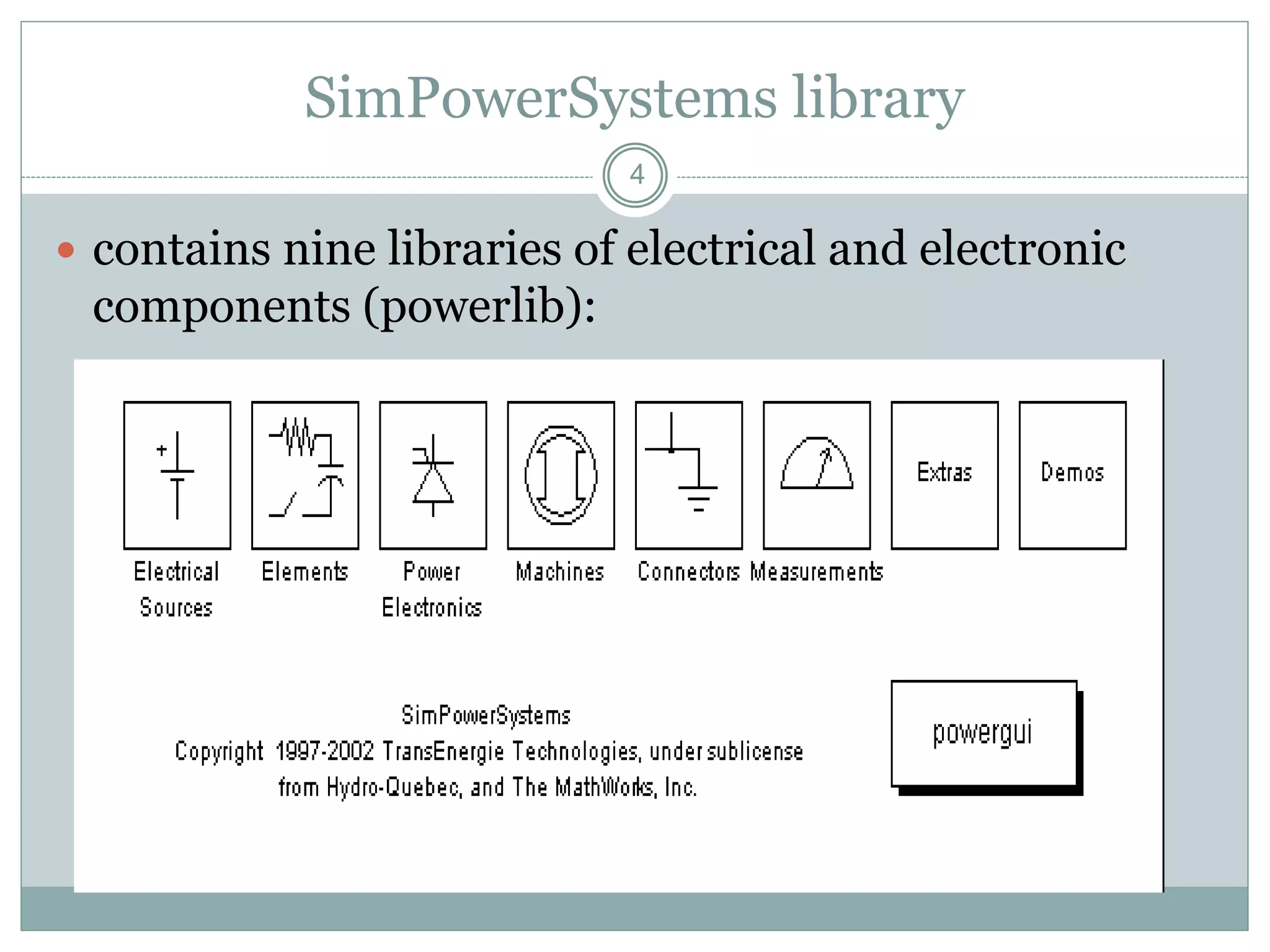 Matlab simpowersystem | PPT