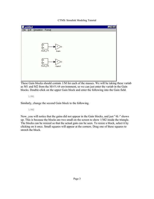 Matlab Simulink Simulink Modeling Tutorial Train System Pdf Physics Science