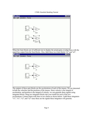Matlab simulink simulink modeling tutorial - train system | PDF