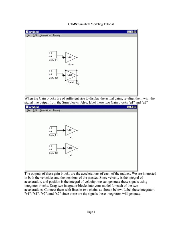 Matlab Simulink Simulink Modeling Tutorial Train System Pdf Physics Science