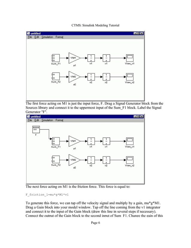 Matlab simulink simulink modeling tutorial - train system | PDF | Physics | Science