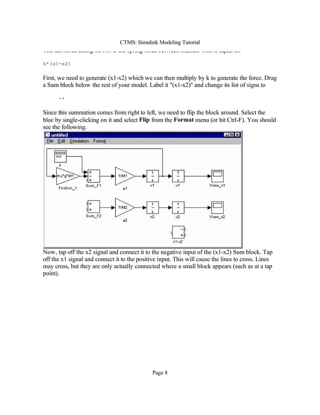 Matlab Simulink Simulink Modeling Tutorial Train System Pdf Physics Science