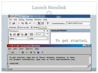 Matlab simulink introduction | PPTX