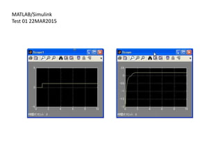 MATLAB/Simulink TEST01 | PPT