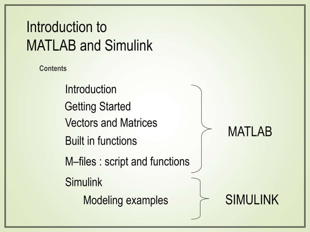 Matlabsimulinktutorialppt 
