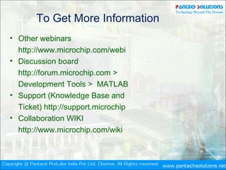 Introduction to Microchip-SIMULINK Blocksets and MATLAB Plug-in for MPLAB® IDE | PPT