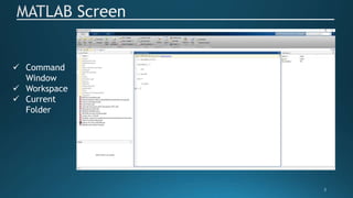 Workshop on MATLAB and SIMULINK | PPTX | Physics | Science