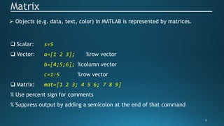Workshop on MATLAB and SIMULINK | PPTX | Physics | Science