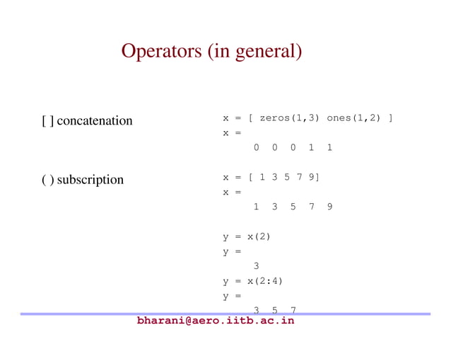 Matlab Solved Problems Ppt
