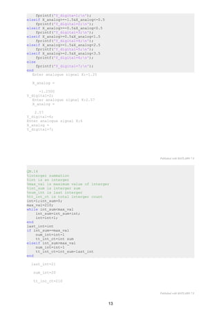Matlab solved tutorials 2017 june. | PDF | Physics | Science
