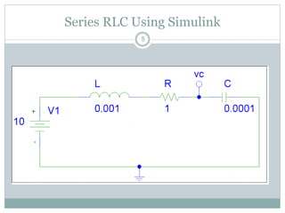 Matlab solving rlc circuit | PPTX