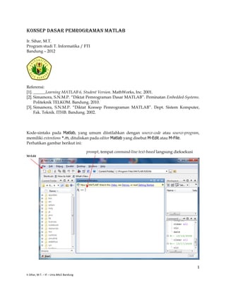 Matlab tutor sns | PDF