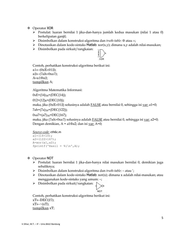 Matlab tutor sns | PDF