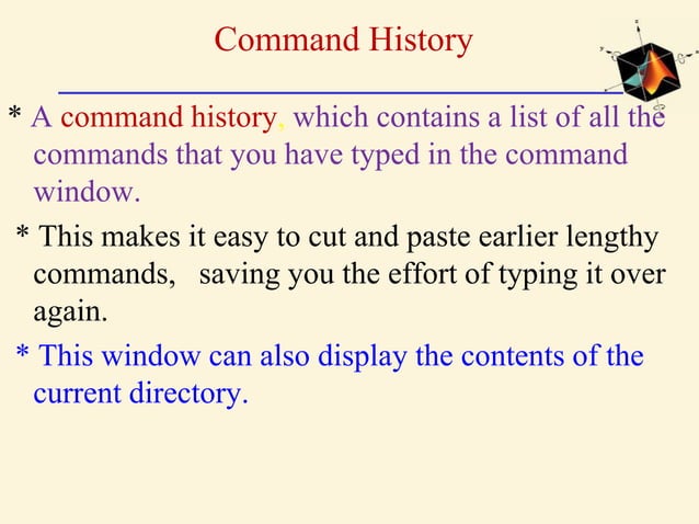 Matlab Tutorial.ppt | Programming Languages | Computing