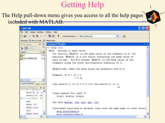 Matlab Tutorial.ppt | Programming Languages | Computing