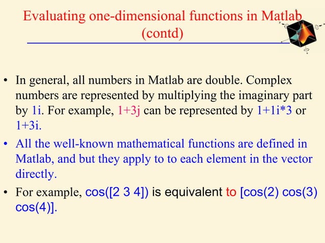 Matlab Tutorial.ppt | Programming Languages | Computing