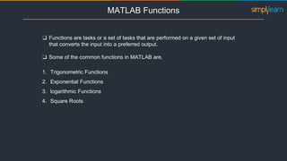 MATLAB Tutorial For Beginners 2023 | PPTX