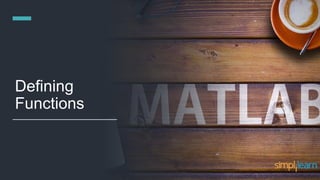 MATLAB Tutorial For Beginners 2023 | PPTX