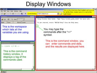 matlab_tutorial for student in the first | PPT