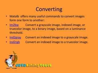 Matlab Working With Images | PPT