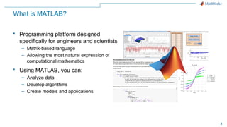Mathwork Matlab Workshop Presentation .pptx