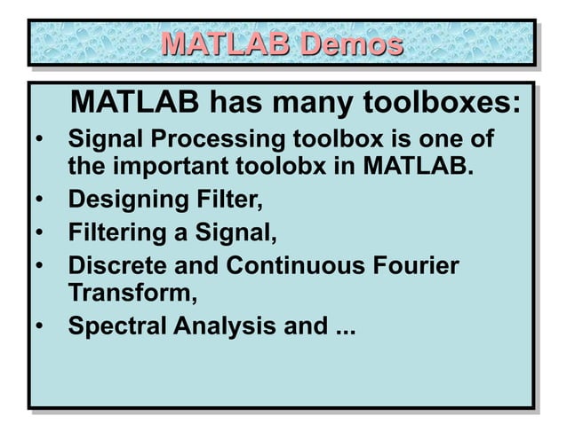 MATLAB workshop lecture 1MATLAB work.ppt