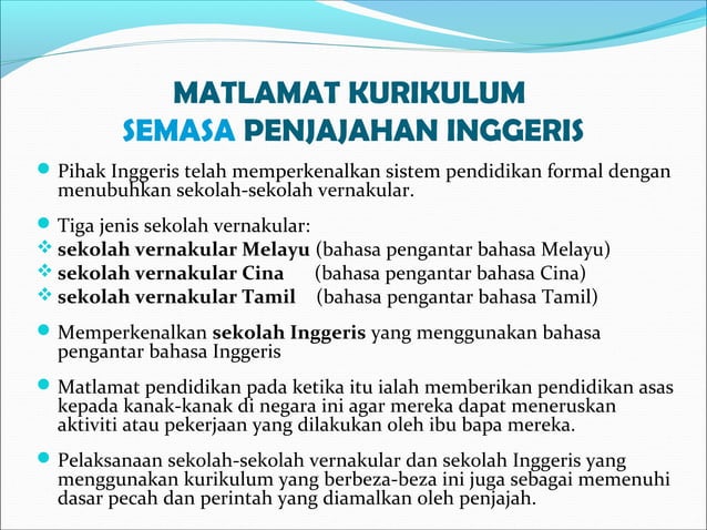 Matlamat+kurikulum+sekolah+rendah | PPT