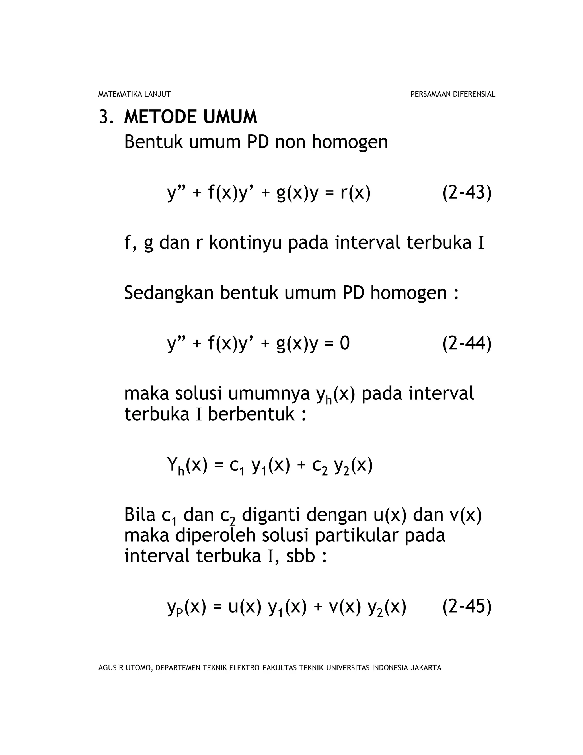 Matlan 05 pd-non-homogen | PDF