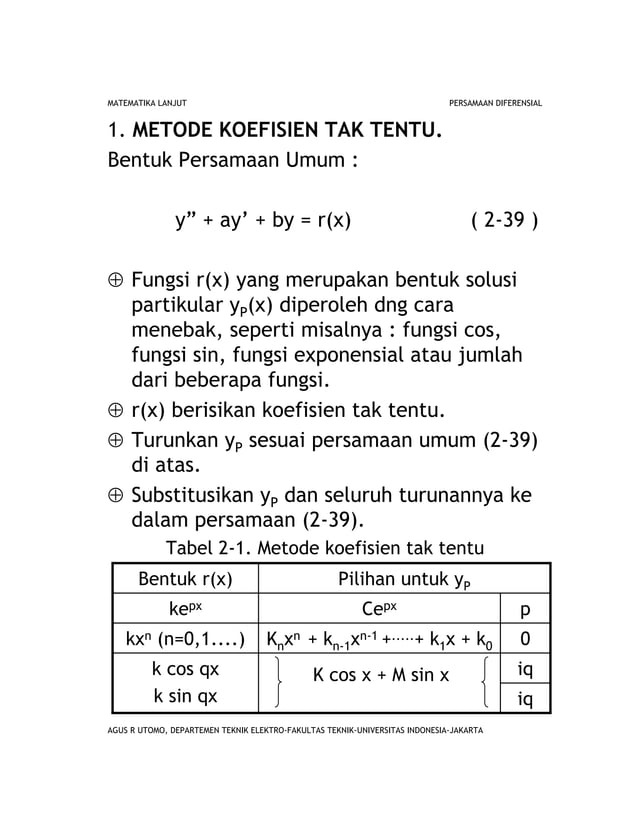 Matlan 05 pd-non-homogen | PDF