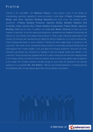 Matman plastics | PDF