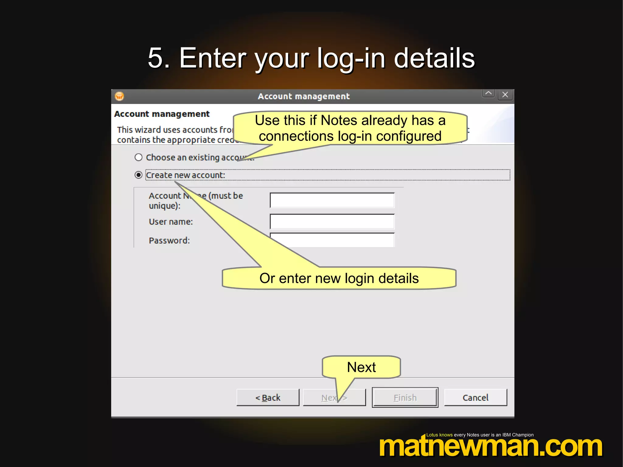 Mat Newman IBM Connections Widget | PPT