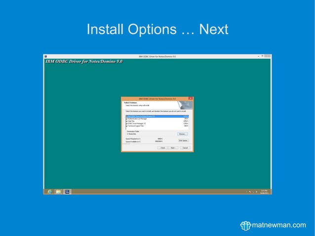 Using the new IBM ODBC Driver for Notes/Domino 9.0 | PPT
