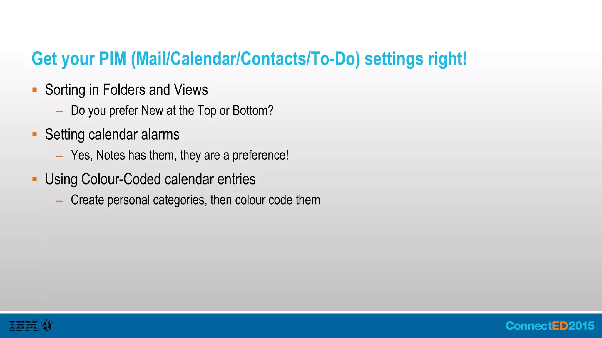 IBM ConnectED 2015 MAS101: #UserBLAST2015 | PPT